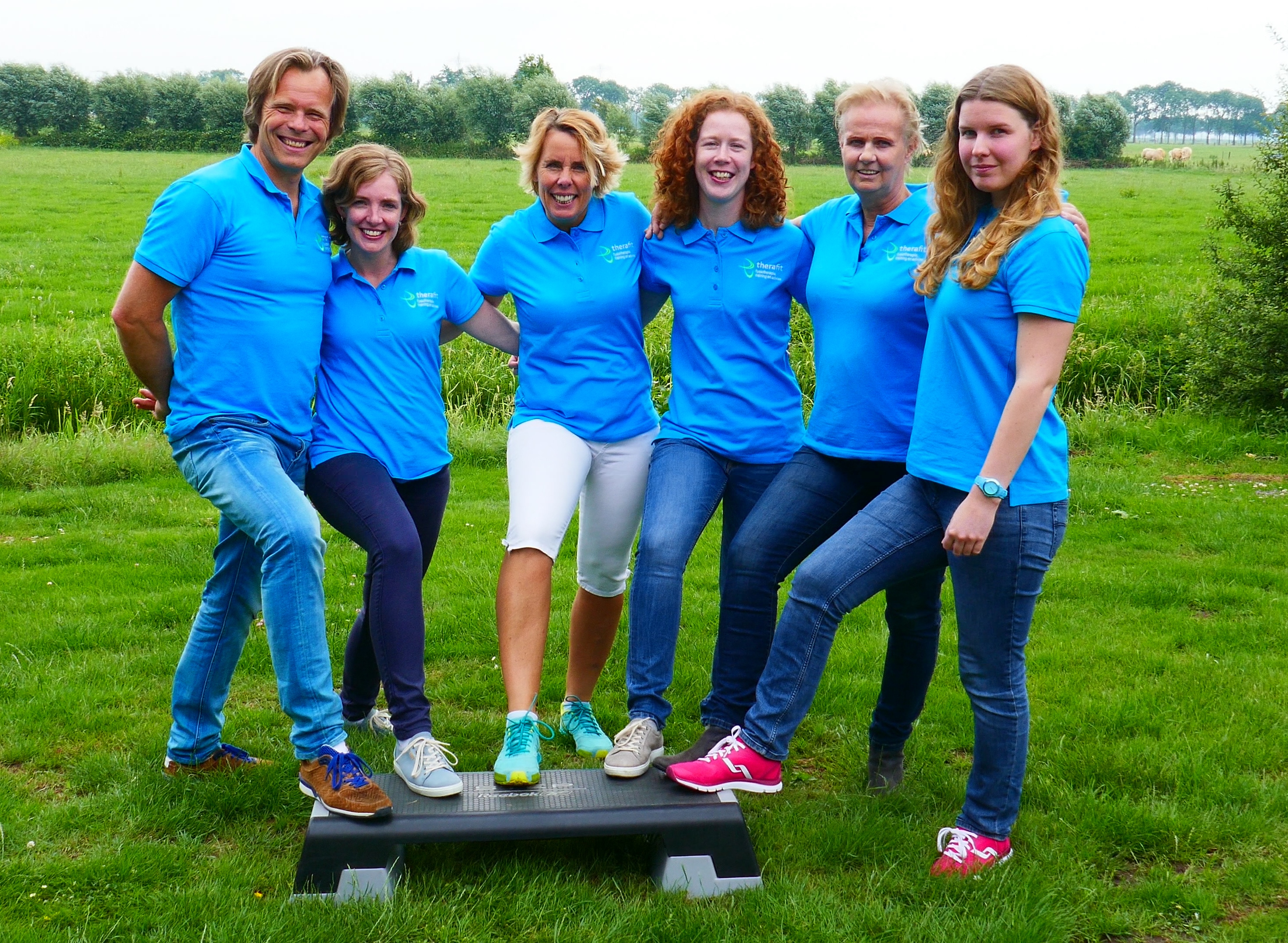 groepsfoto Team Therafit - Therafit